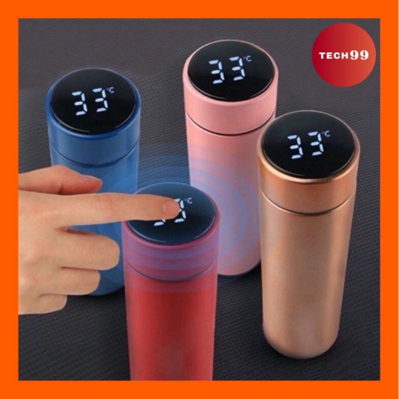 TECH99 Smart Cup 304 Stainless Steel LED Temperature Digital Display ...
