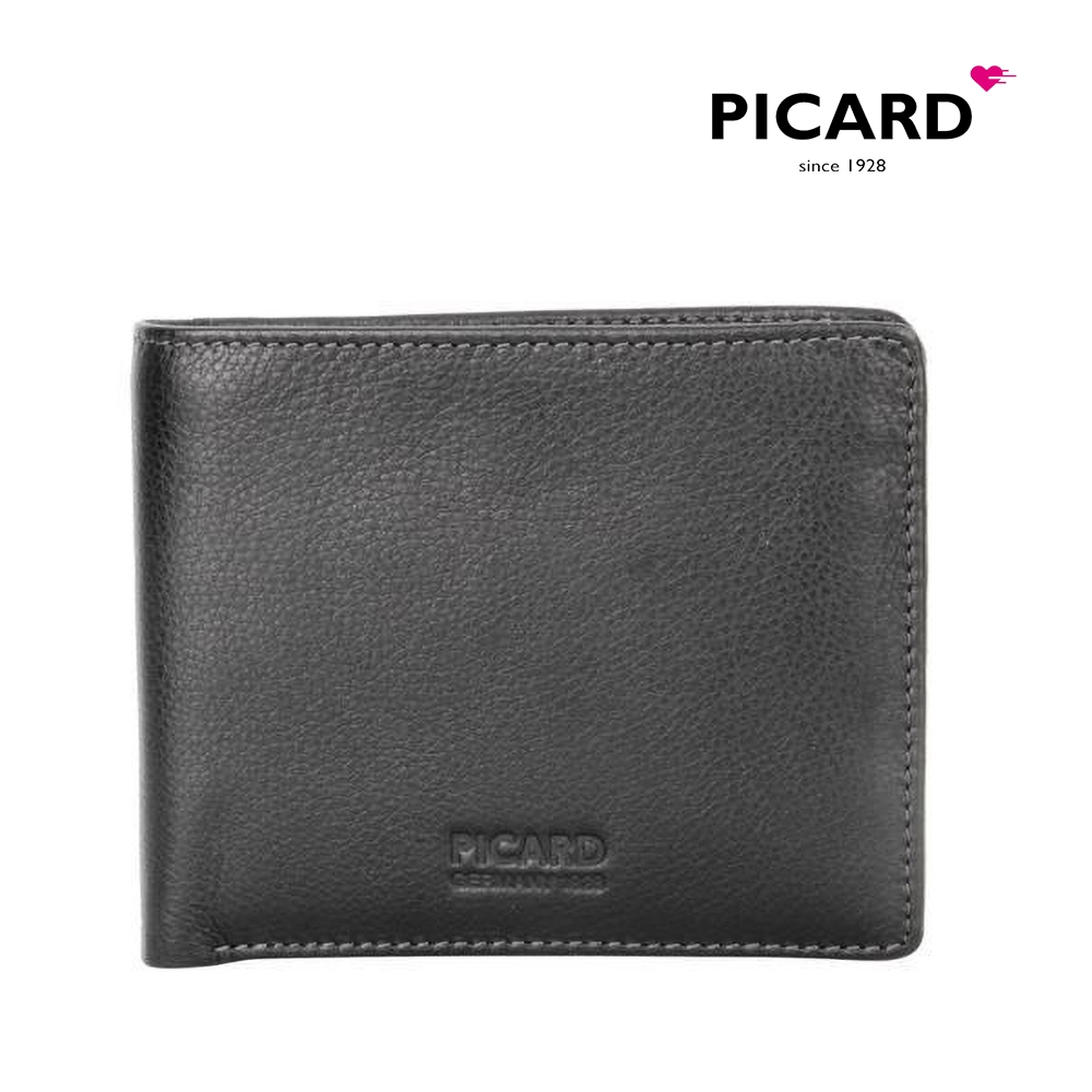 Picard Brooklyn Men's Bifold Leather Wallet with Window and Coin ...