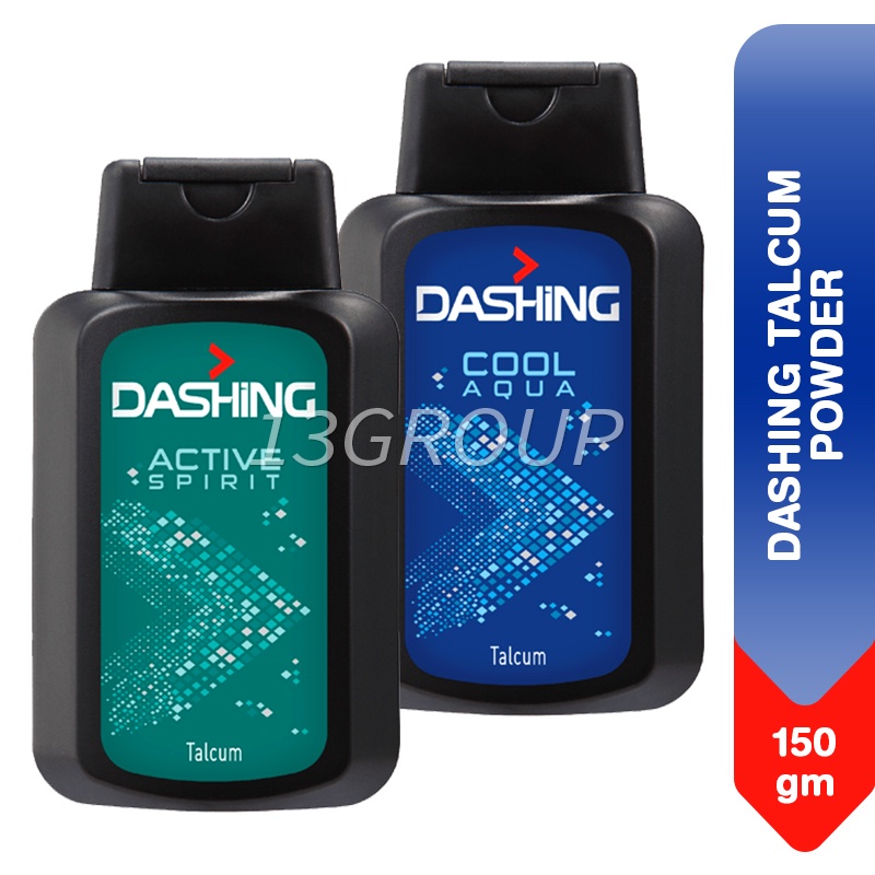 Dashing Talcum Powder Active Spirit / Cool Aqua, 150g | Shopee Singapore