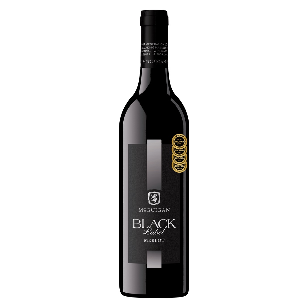 Mcguigan Black Label Merlot, 750Ml | Shopee Singapore