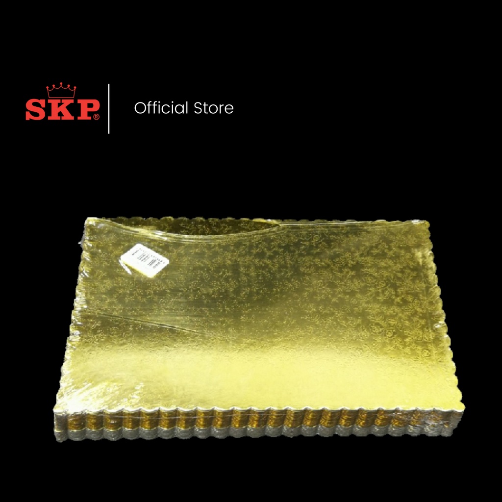 SKP Double Sided Gold Full Wrapped Rectangle Cake Board | Shopee Singapore