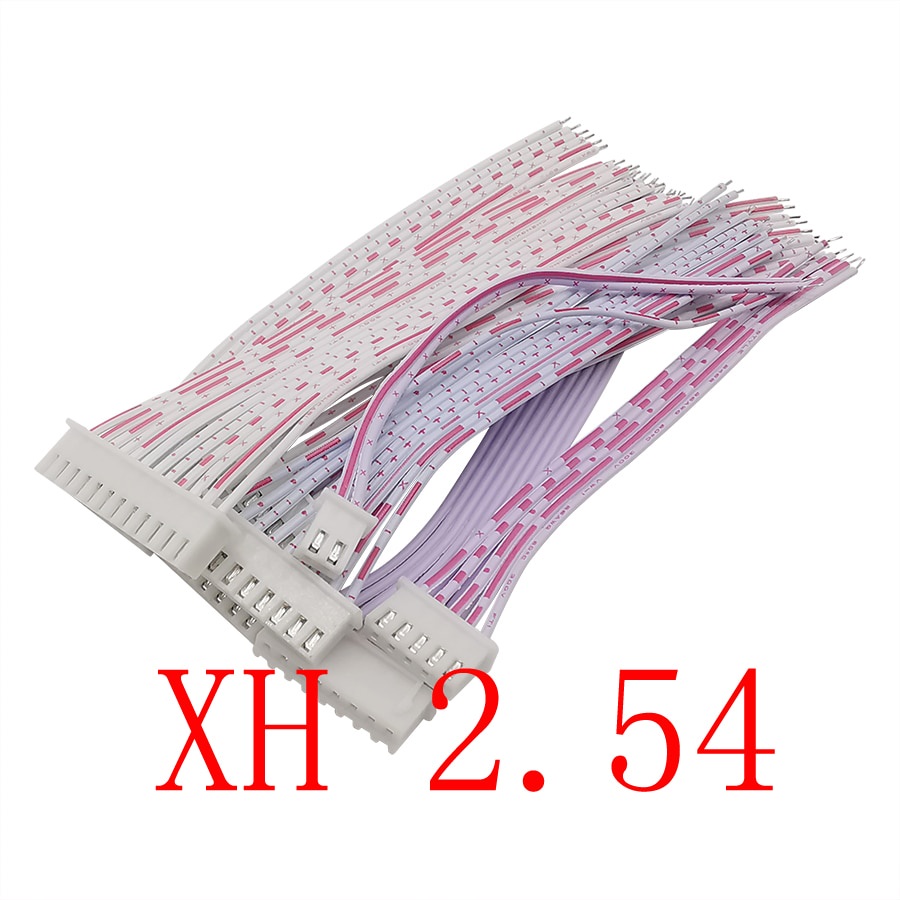 5Pcs XH2.54 Female Connector JST XH 2.54mm 2P/3/4/5/6/7/8/9/10/11/12 Pin Single Head Wire Cable ...
