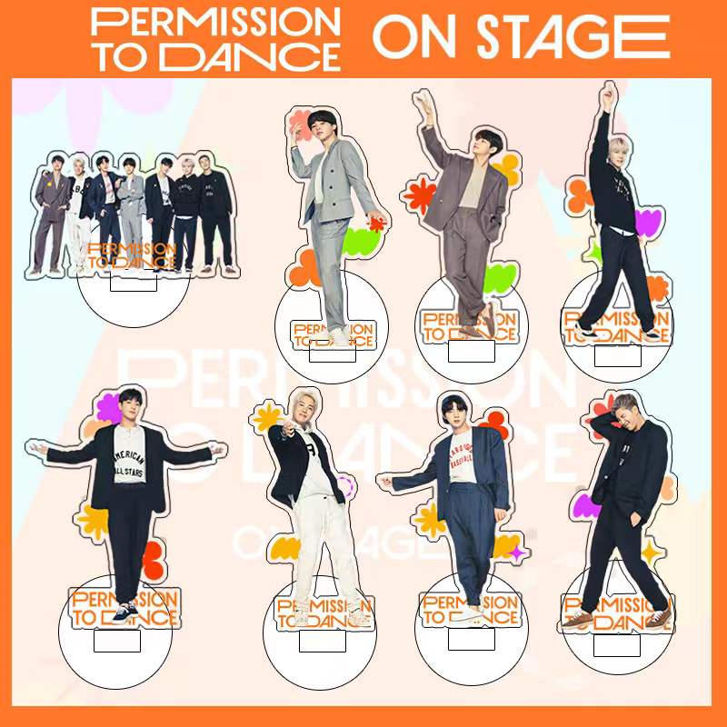 K-Pop BTS Permission to Dance on Stage Acrylic Figure Stand BTS PTD ...