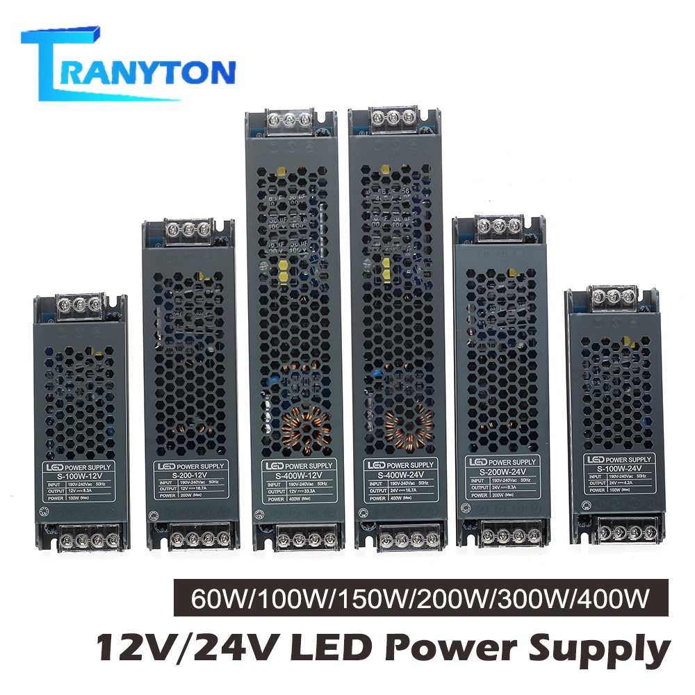 Upgrade Led Driver DC12V DC24V 60W 00W 150W 200W 300W 400W Power Supply ...
