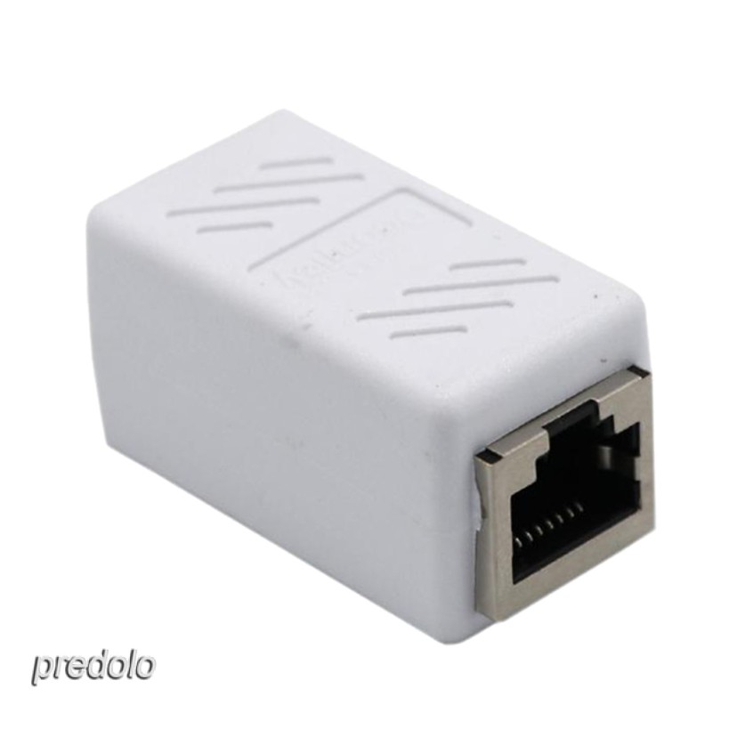 RJ45 Female to Female Network Ethernet LAN Connector Adapter | Shopee ...