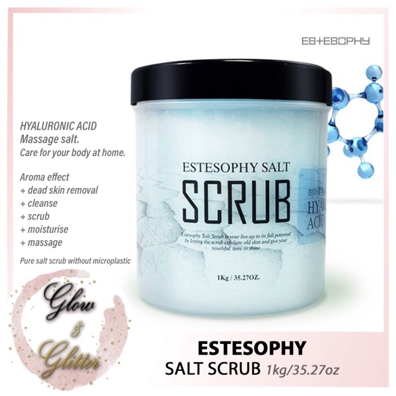 ESTESOPHY SALT SCRUB 1KG | SEA SALT | SUITABLE FOR COMBINATION SKIN ...