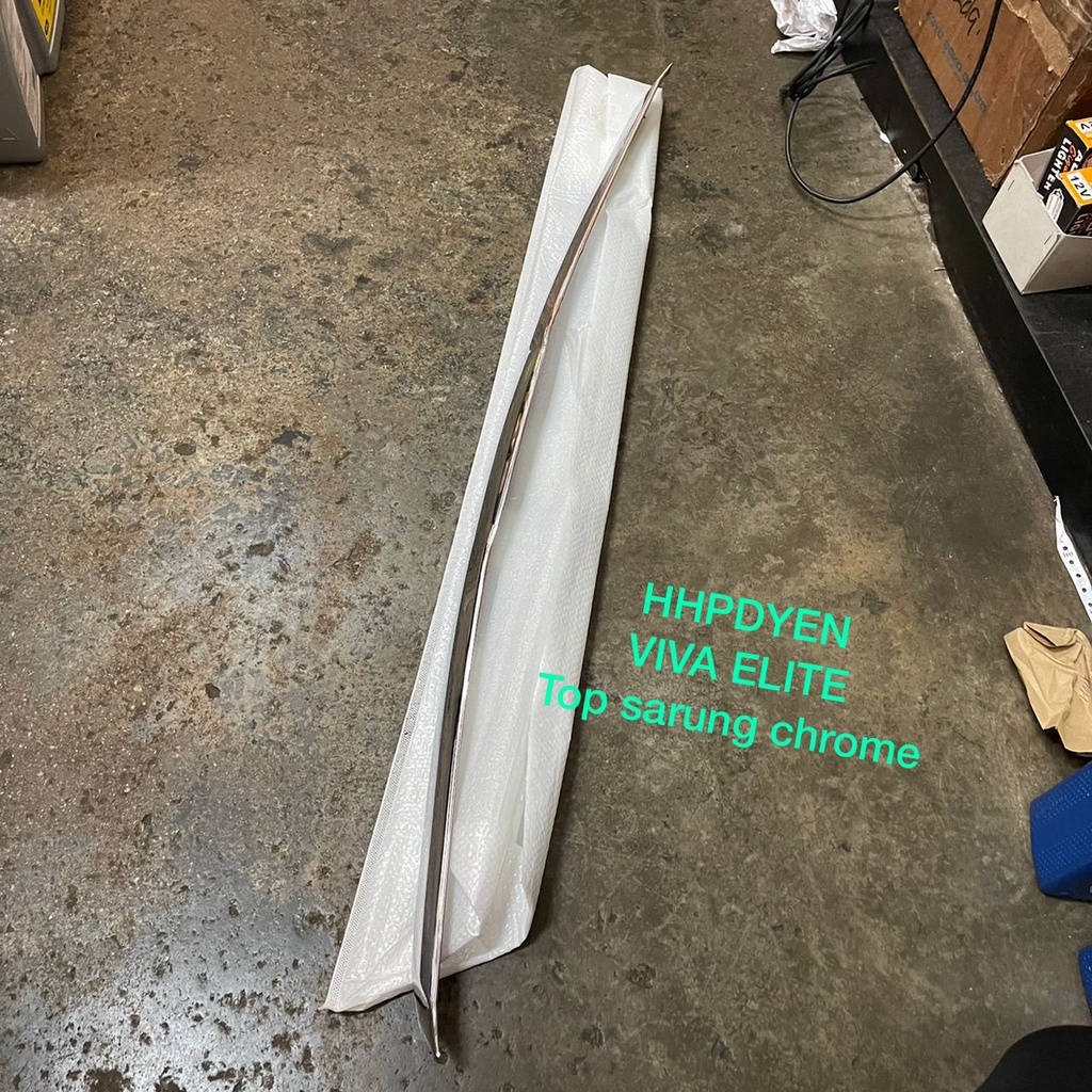 PERODUA VIVA ELITE FRONT BONNET CHROME LINING (1PCS) !!!! | Shopee ...