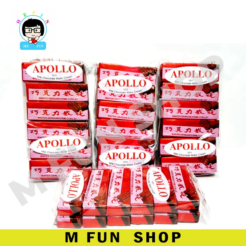 COKLAT APOLLO 1011 / SUSU 1010 KRIM WAFER (12G X 12PCS) | Shopee Singapore