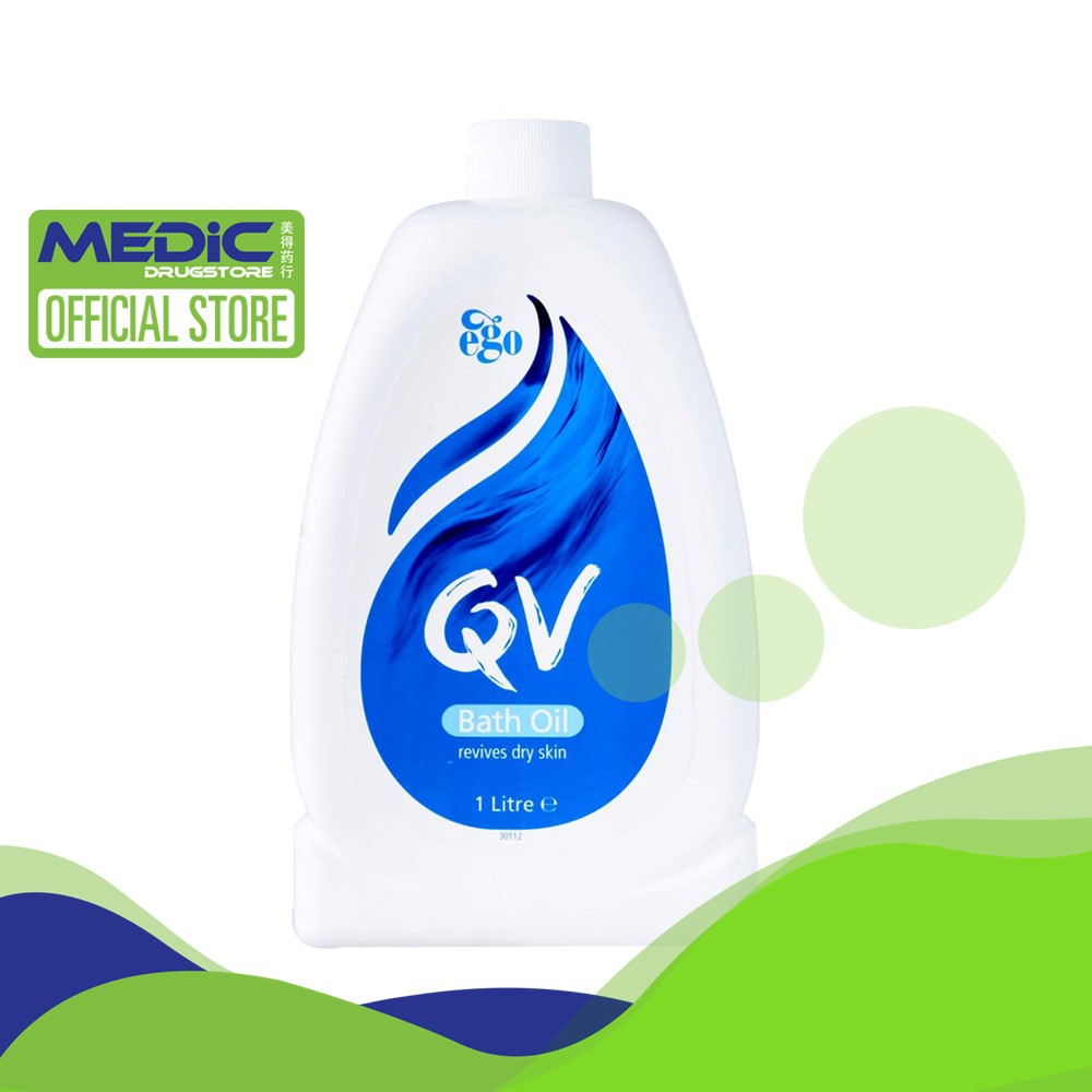 QV Bath Oil 1L - By Medic Drugstore | Shopee Singapore