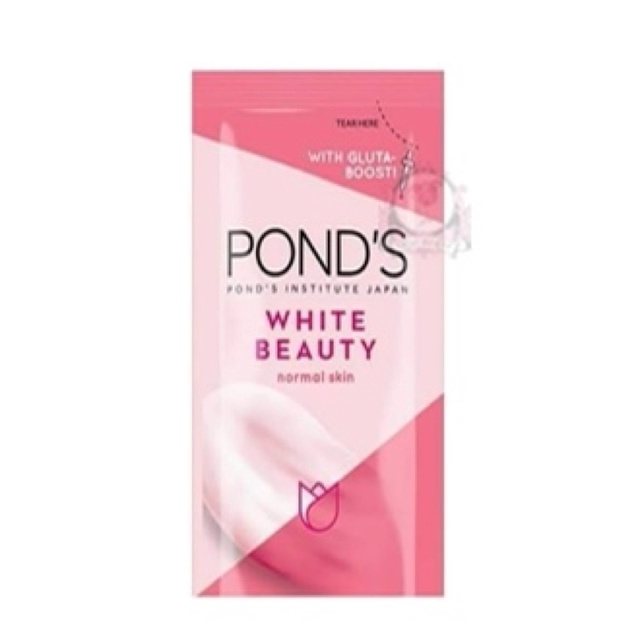 Ponds white beauty 6x7g sachet travel and pocket size | Shopee Singapore