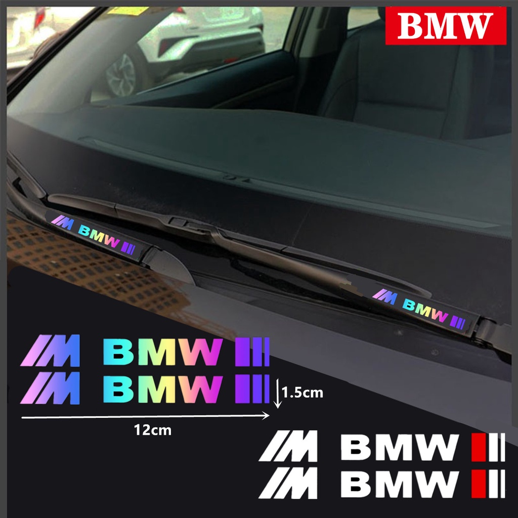 BMW Wiper Stickers Car Front Rear Windshield Decals For BMW 1 2 3 4 5 6 ...