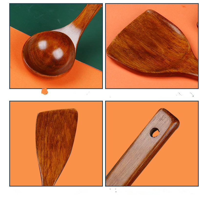 1 Pc Japanese Style Solid Wood Shovel Durable Non Stick Special Spatula ...