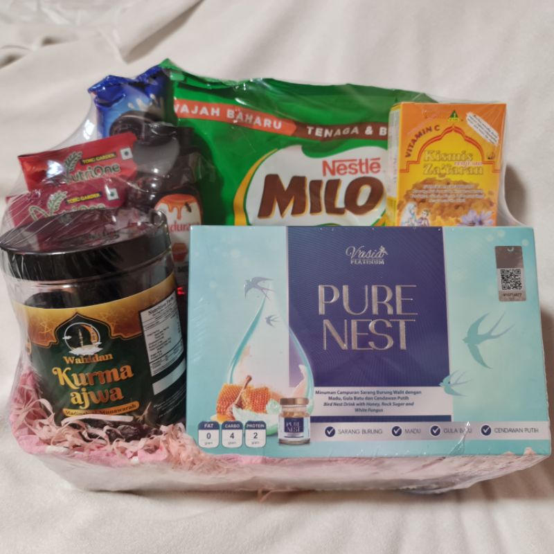 Get Well Soon Halal Hampers Gift with Good Sunnah Food Energy recovery ...