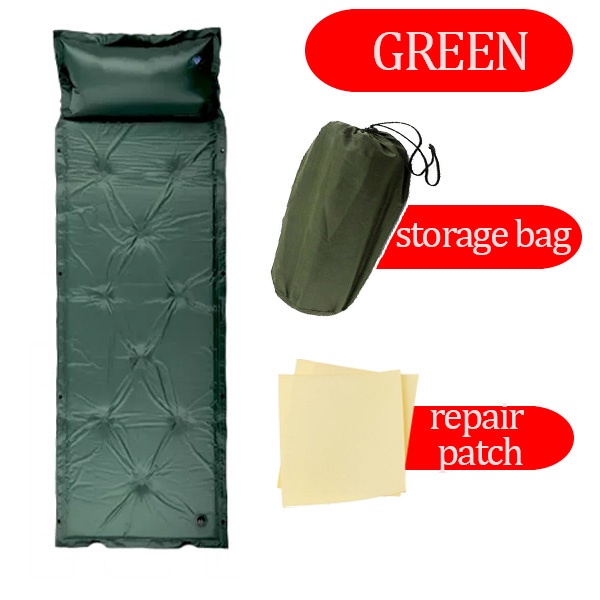 Self-Inflating Bed Outdoor Camping Sleeping Mat Auto Inflatable Air ...