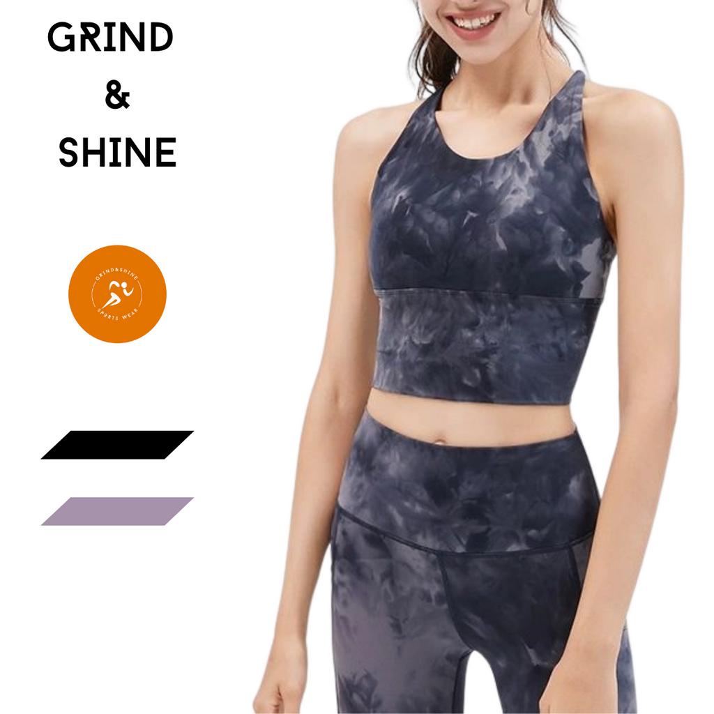 [SG READY STOCK] Premium padded high support yoga sports bra/exercise ...