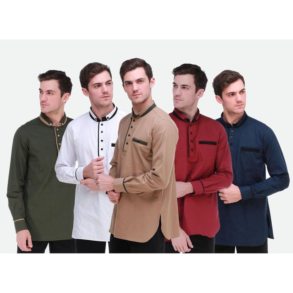 An-najah Koko Pakistani Kurta Shirt For Men Lis | Shopee Singapore