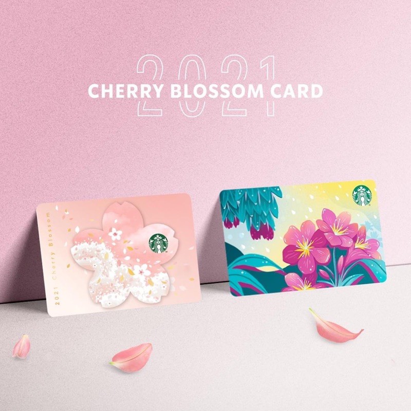 Starbucks Cherry Blossom 2021 Series Sakura Card Malaysia Starbucks