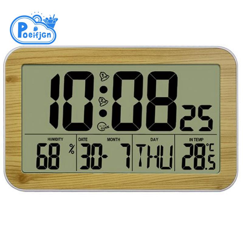 Large Screen Digital Wall Clock Home Electronic Wall Clock Student ...