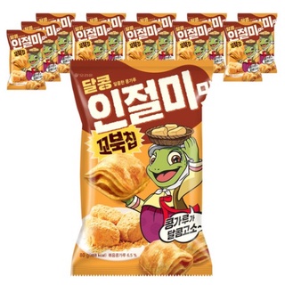Korea Orion Turtle Chip 3 Flavors Corn Soup, Injeolmi, Chocolate ...