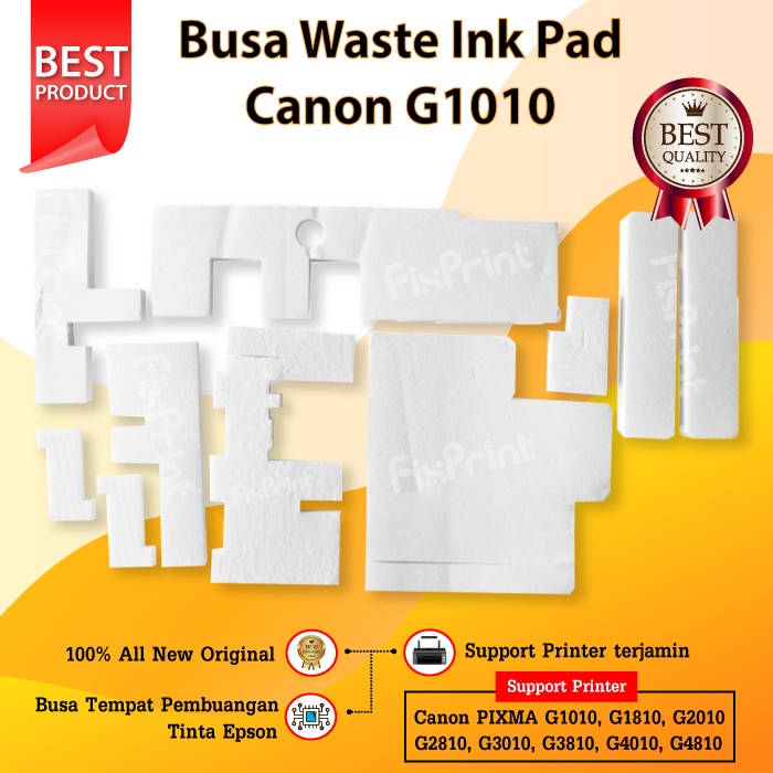 Waste Ink Pad Foam Canon G1010 G2010 G3010 Printer G1010 G2010 G3010 ...