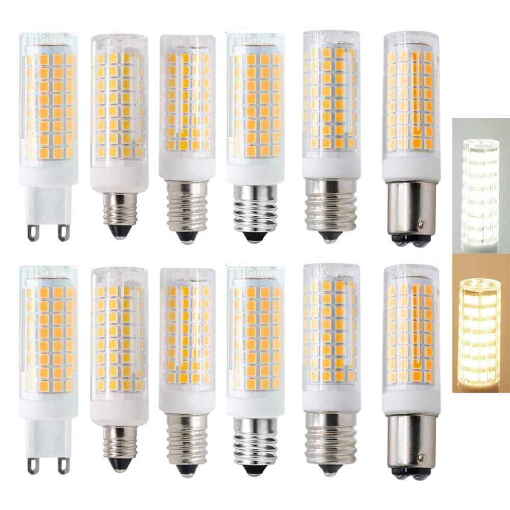 Dimmable LED Lights Mini 102 LEDs Corn Bulbs G4 G9 BA15D E11 E12 E14 ...