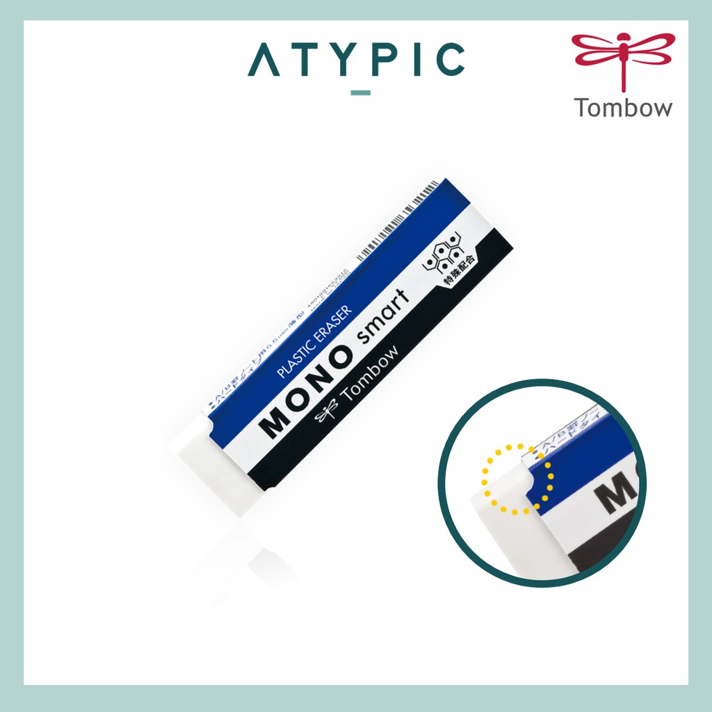 Tombow Mono Smart Eraser (5.mm Thick) | Stationery | Shopee Singapore