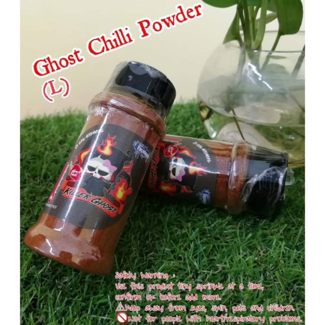 Ghost Pepper Chilli Powder/Carolina Reaper Powder by Killer Ghost ...