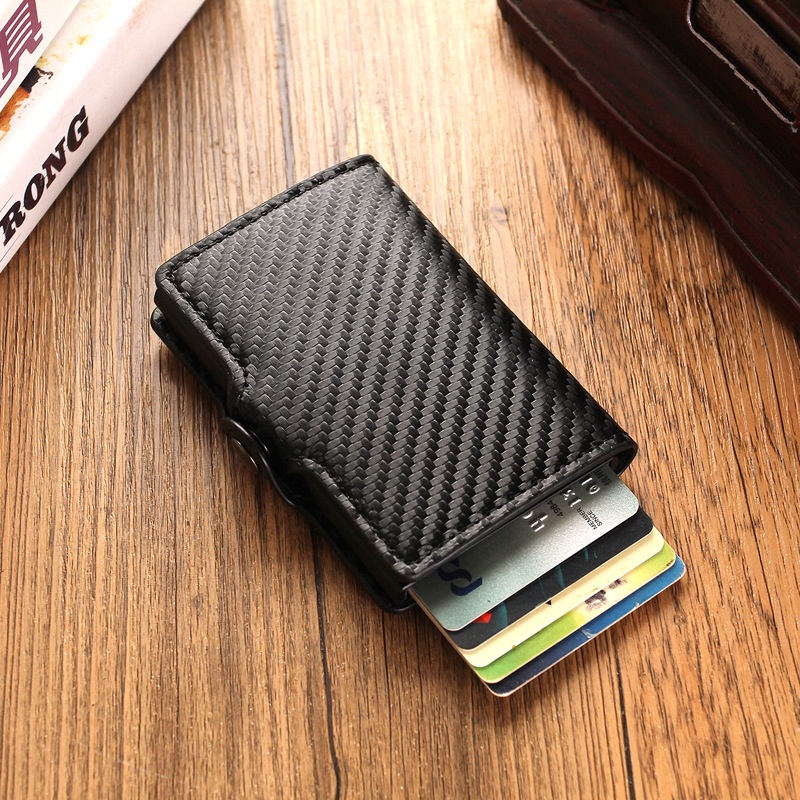 Rfid Card Bag Multi-Card Pu Wallet Anti-Theft Brush Anti-Magnetic ...