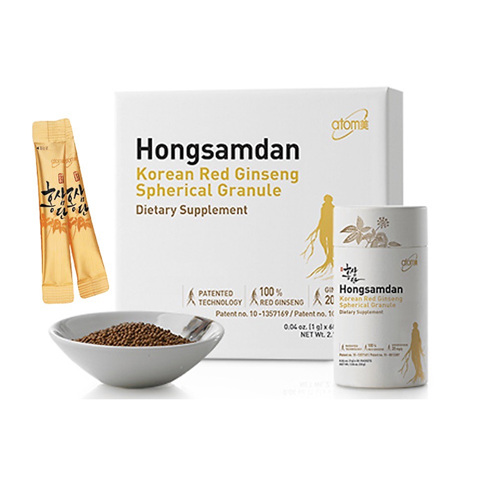 Atomy Hongsamdan Korean Red Ginseng - Free Atomy Propolis Toothpaste ...