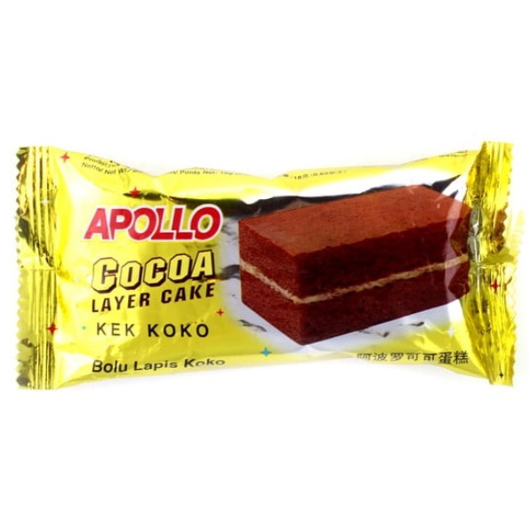 Apollo Cocoa Layer Cake 18g | Shopee Singapore