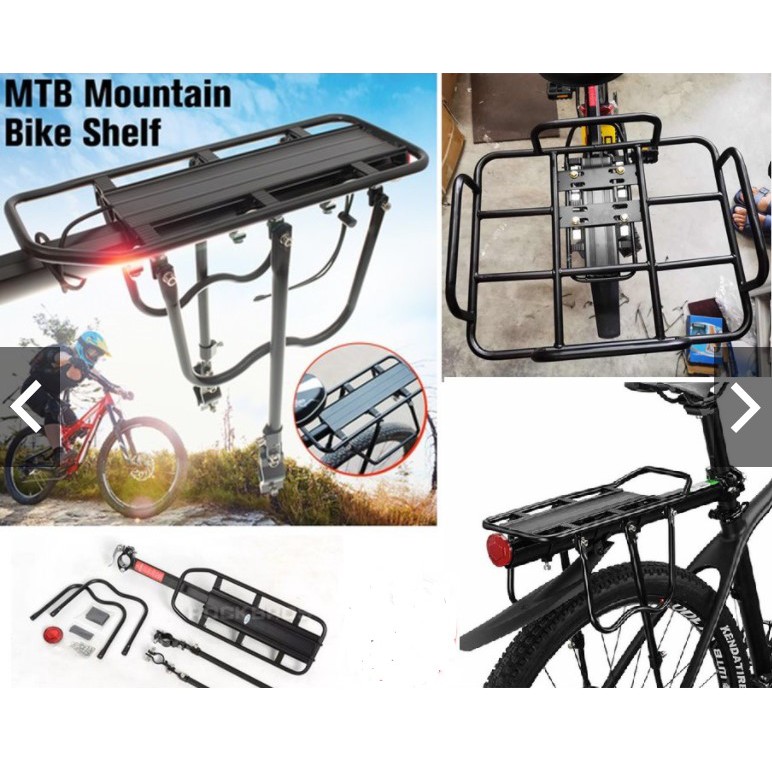 Quick Release Bicycle Rear Seat Rack Aluminum Alloy | Shopee Singapore