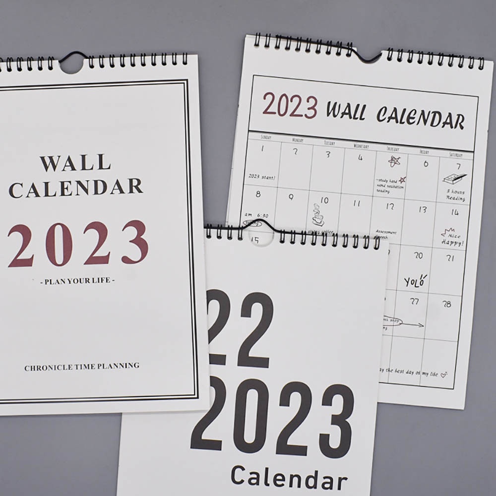 2023 Daily Monthly Schedule Notebook Hand-painted Calendar Planner ...