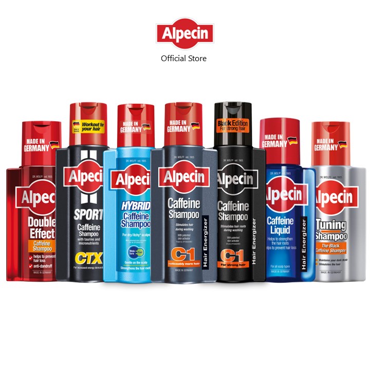 Alpecin Caffeine Shampoo [Prevents Hairloss] | Shopee Singapore