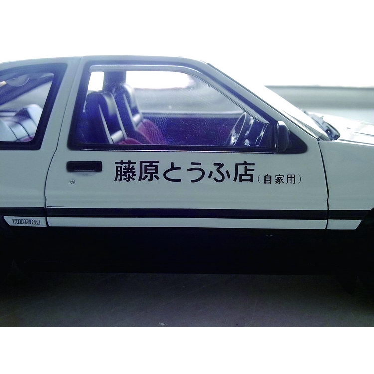 1 Pair INITIAL D Car Sticker Japanese Car Window Body Door Stickers Car ...