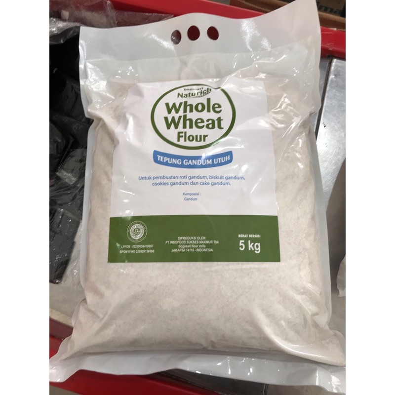 Bogasari Whole Wheat Flour repack 1kg | Shopee Singapore