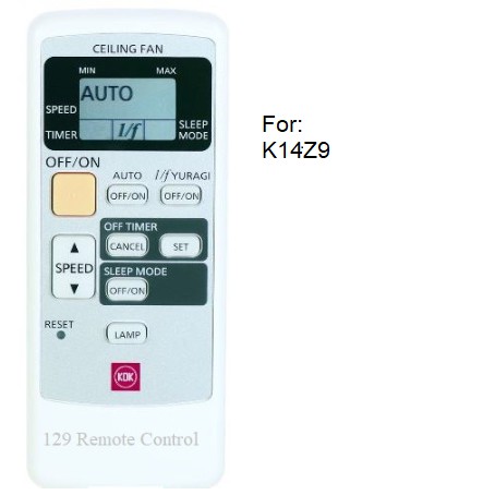 (Local Shop) 100% Genuine New Original KDK Ceiling Fan Remote Control ...
