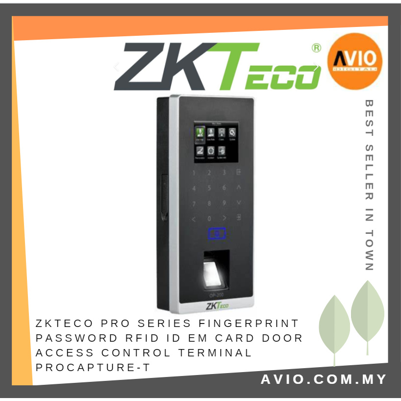 ZKTeco Pro Series Fingerprint Password RFID ID EM Card Door Access Control Terminal RS485 TCP/IP ...