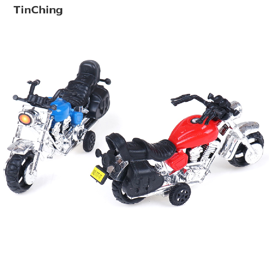 [TICHIN] Baby motorcycle pull back model toy car for boys kid motorbike ...