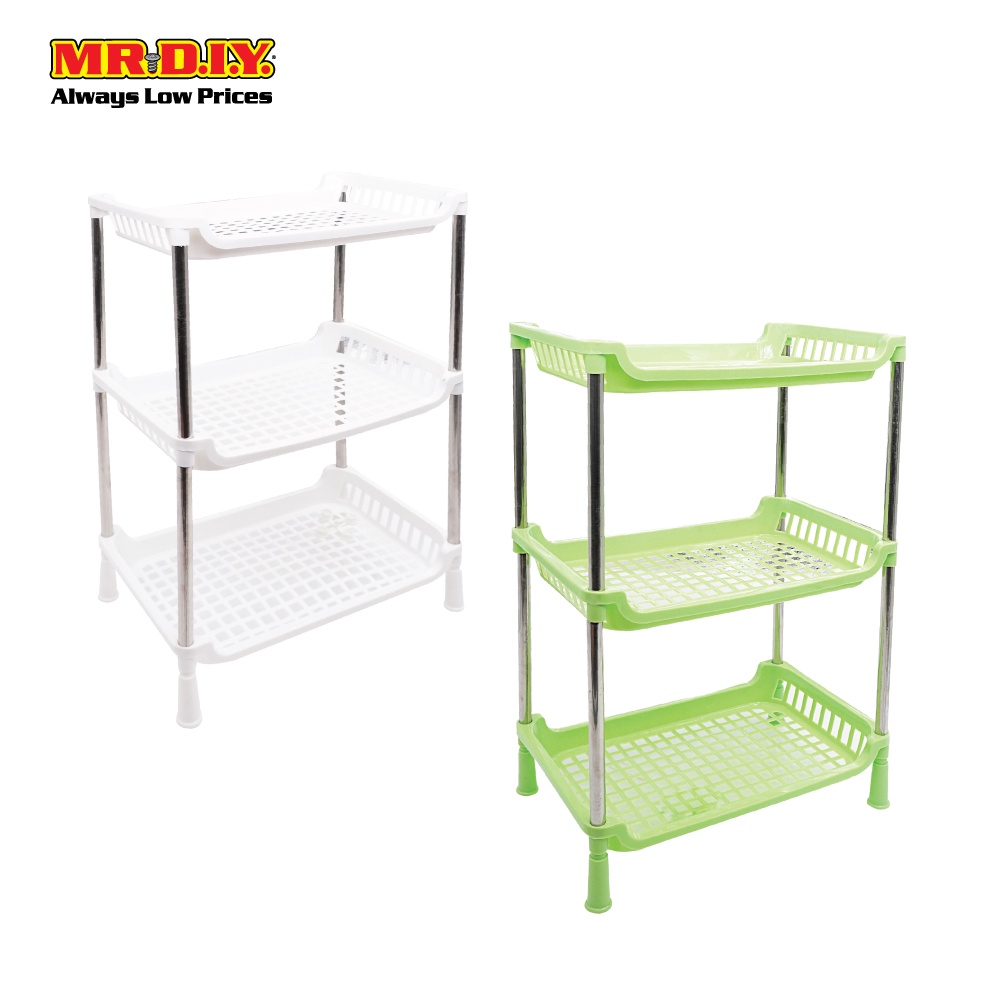 MR.DIY 3-Tier Shelves Storage Rack | Shopee Singapore
