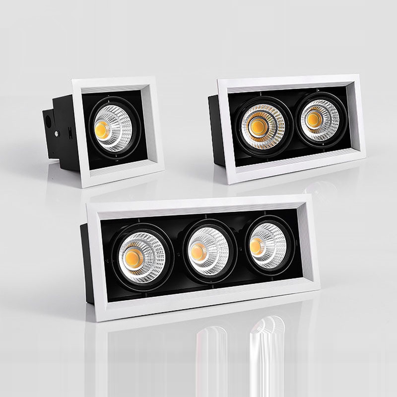 Leederson double led downlight light ceiling spot light 10w 20W 30W ...