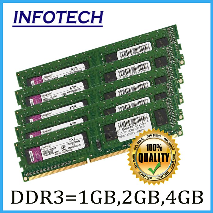 8GB 1600Mhz DDR3 DDR3L DDR4 PC RAM 2GB 4GB Desktop pc Cpu Long dimm Memory 1333Mhz ( Mixed Brand ...