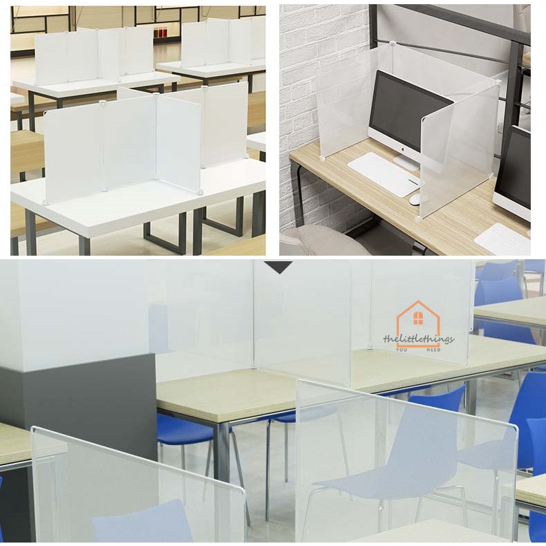The Little Things DIY Table Partition Divider Anti-Splash Water ...