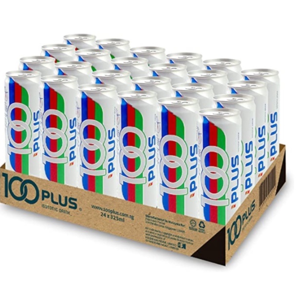 100 Plus Cans x24 Cans Carton Deal (24X325ml) | Shopee Singapore
