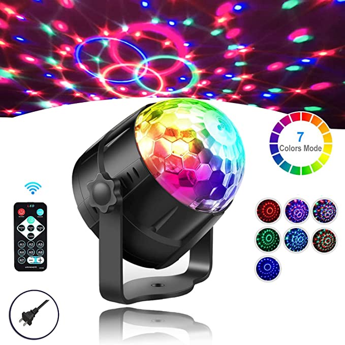 【Ready Stock】LED Party Light RGB Magic Ball Light Disco Stage Effect ...