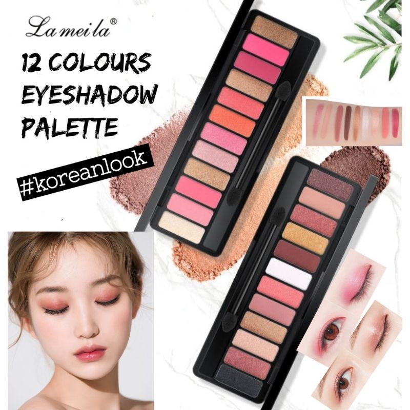 Original LM 12 Color Eyeshadow 12 Color Palette Eyeshadow Nude Color ...