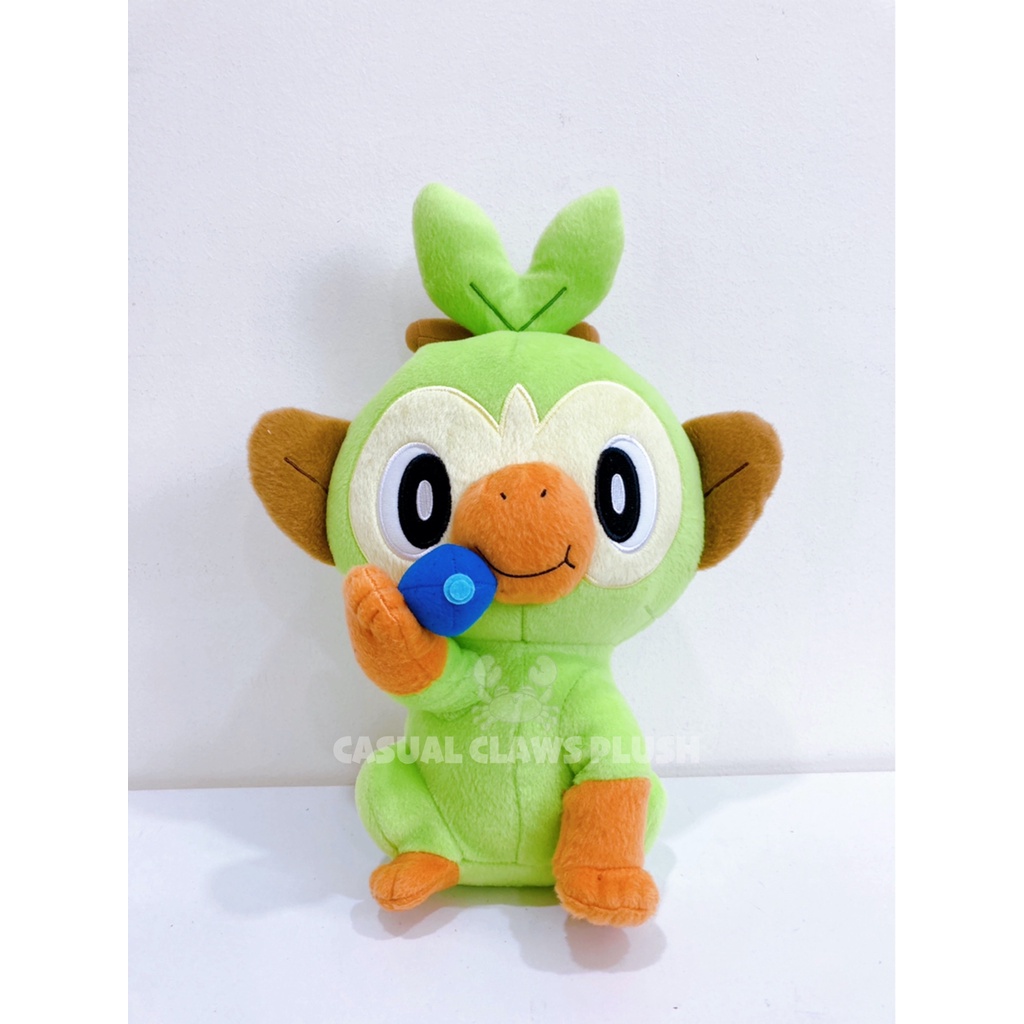 Pokemon Grookey Sarunori Mogu Mogu Time Plush (From Japan) | Shopee ...