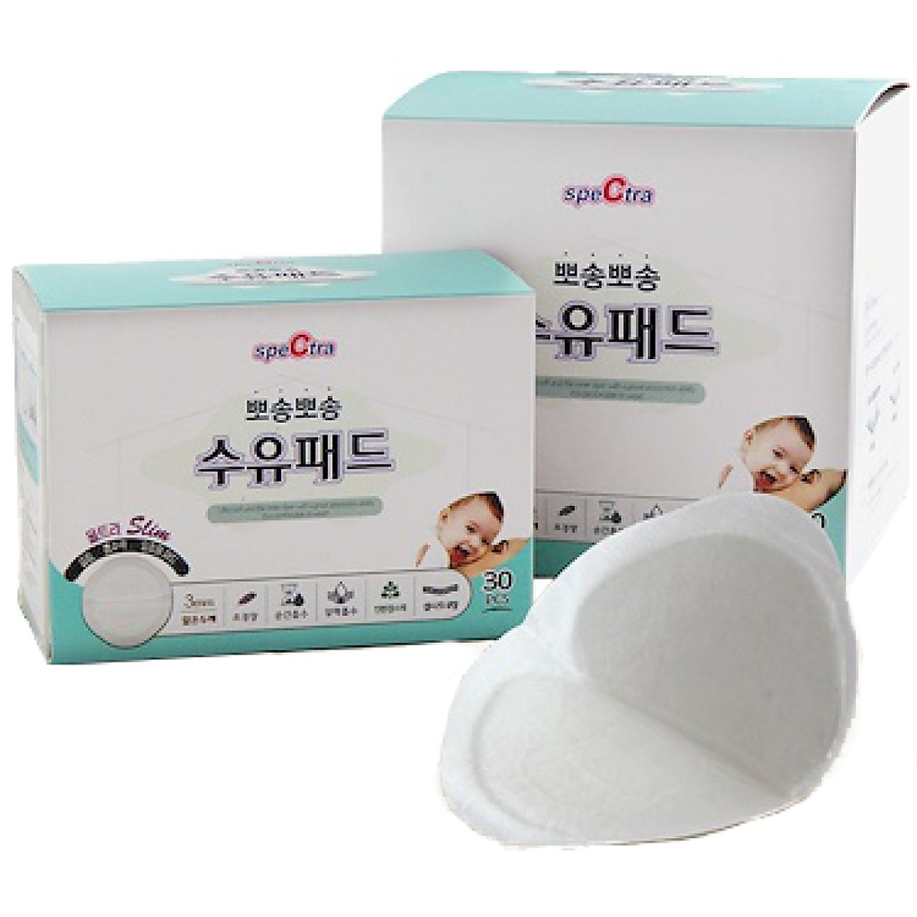 Spectra Milk Pads USE ONE TIME (30 Pieces / Box) | Shopee Singapore
