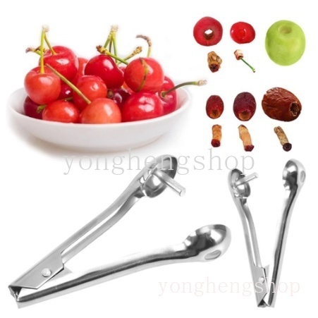 Creative Stainless Steel Cherry Pitting Device Cherry Red Date Jujube ...