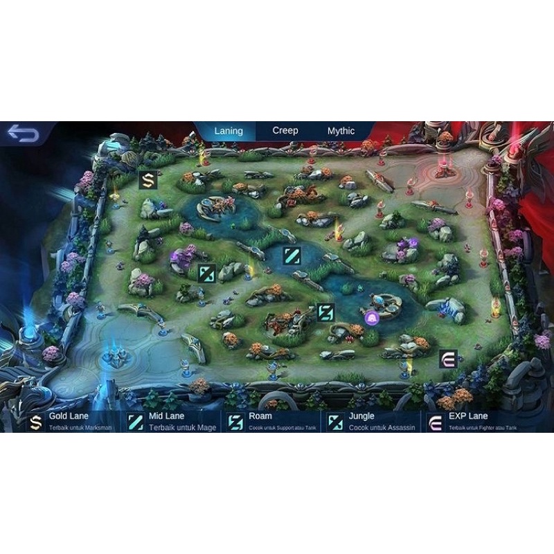 Print POSTER MAP BANNER MOBILE LEGENDS/ML MAP MAP MAP MAP MAP LAND OF ...