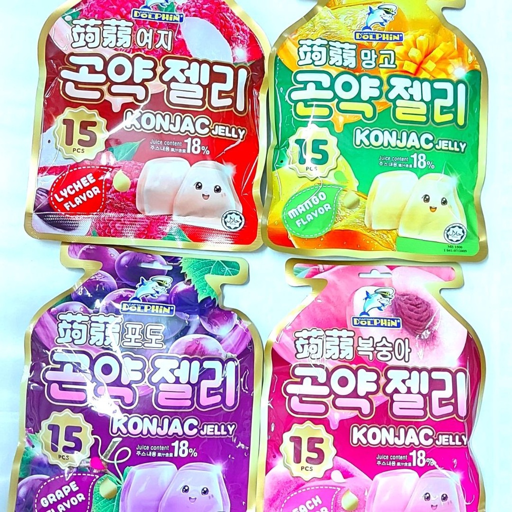 Captain Dolphin Konjac Jelly 海豚船长 蒟蒻果冻 | Shopee Singapore